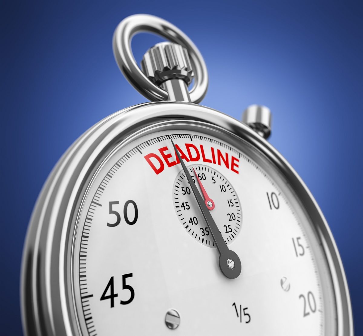 Deadline means you’re dead if this line is crossed! – A Learning Journey